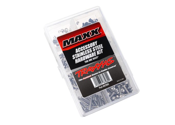 8798X Hardware kit, stainless steel, Maxx® – Superstition Hobbies