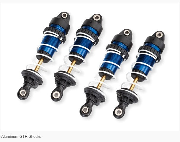 10765-Aluminum GTR Shocks Blue – Superstition Hobbies