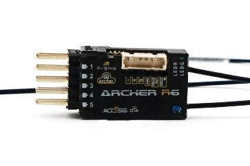 FrSky ARCHER PLUS R6 Receiver 6 High-precision PWM Channel ACCESS and ...