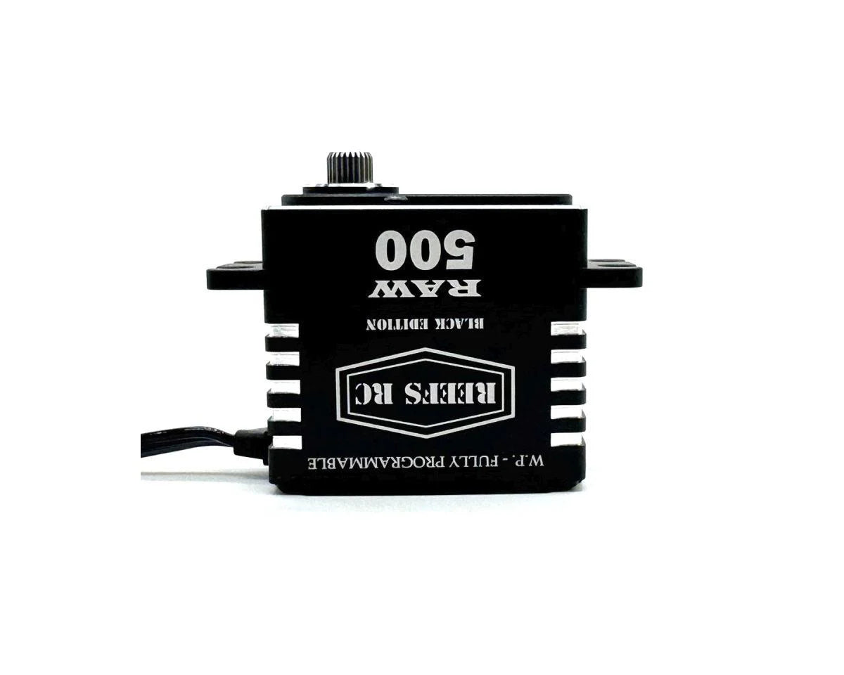 Reefs RC RAW 500 High Torque/Speed Digital Servo (High Voltage) (Black ...